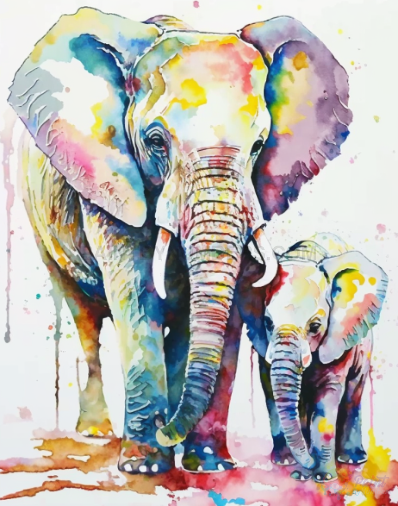 Elephant – Paint By Numbers