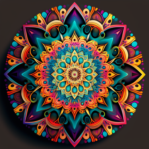 Mandala – Paint By Numbers